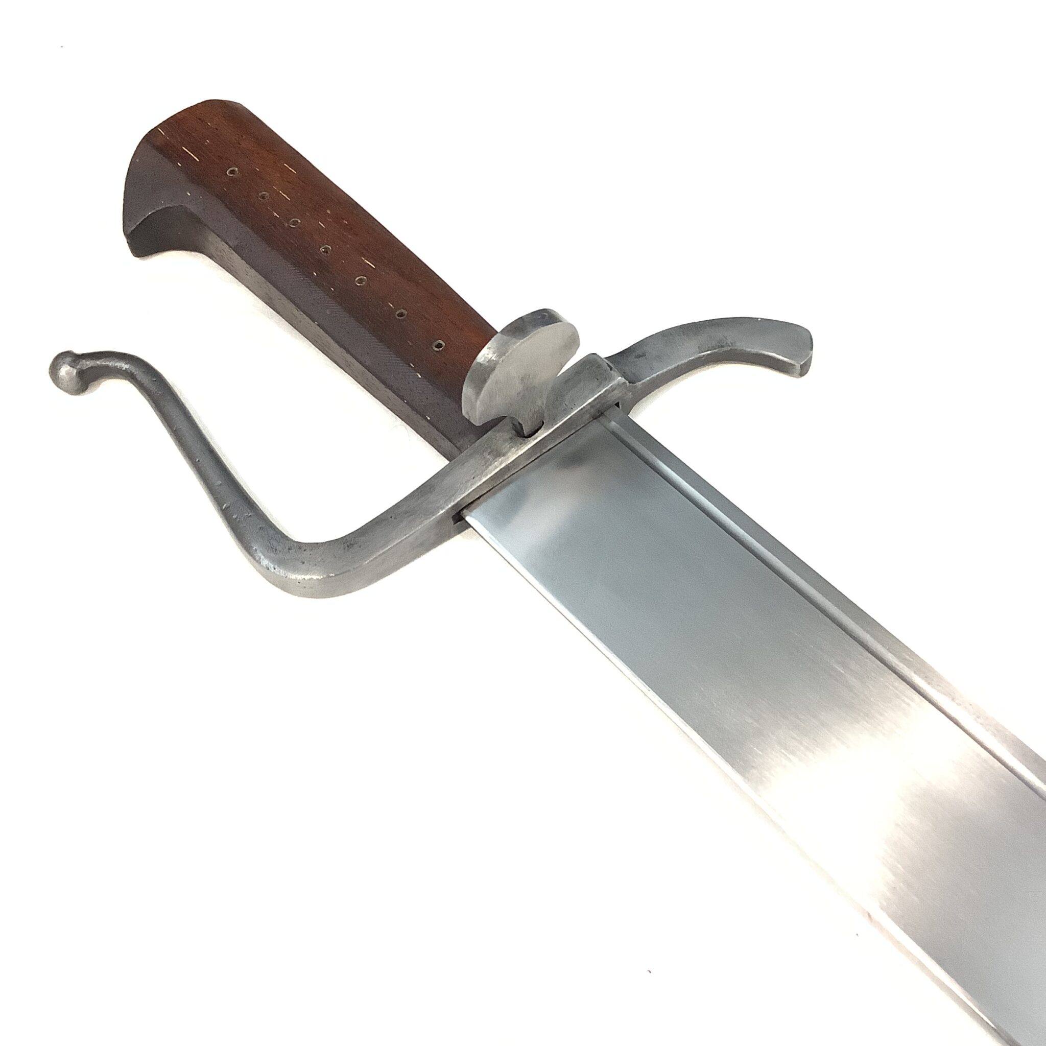 Rauber Messer w/Brown Scabbard and Belt, SHARP!!! - HEMA Supplies