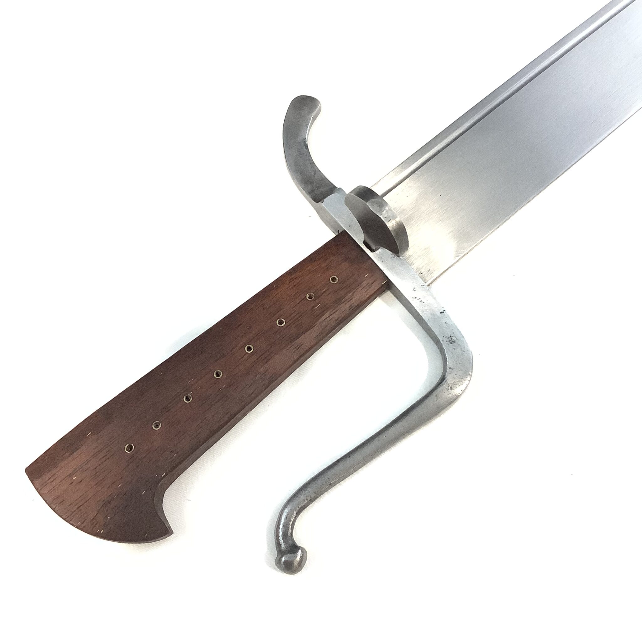 Rauber Messer w/Black Scabbard and Belt, BLUNT - HEMA Supplies