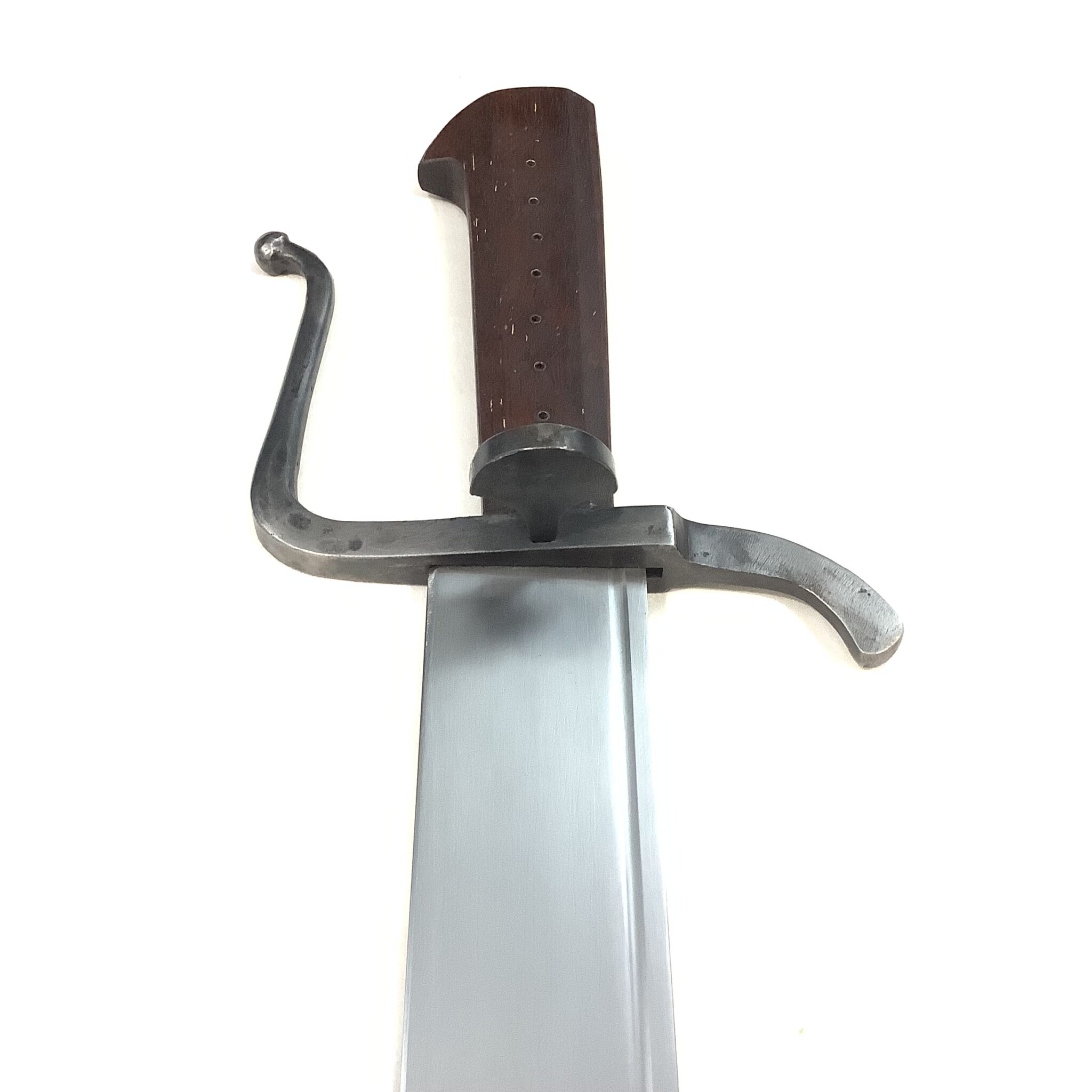 Rauber Messer w/Black Scabbard and Belt, SHARP!!! - HEMA Supplies