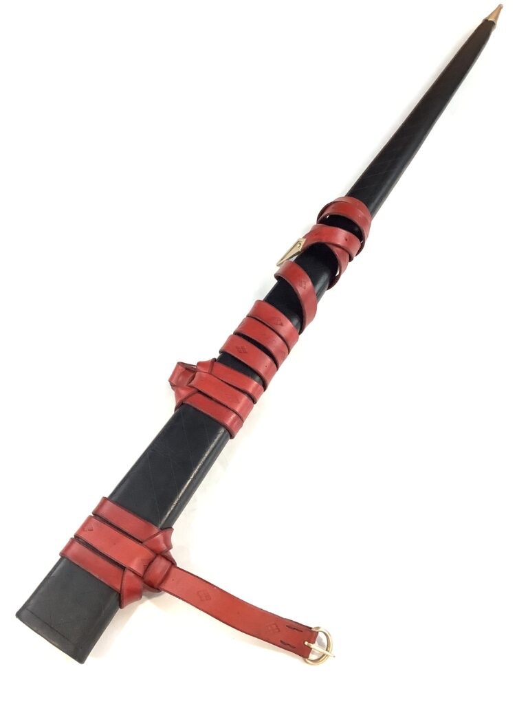 Läufer Longsword and Black Scabbard/Red Belt by Krieger Historical ...