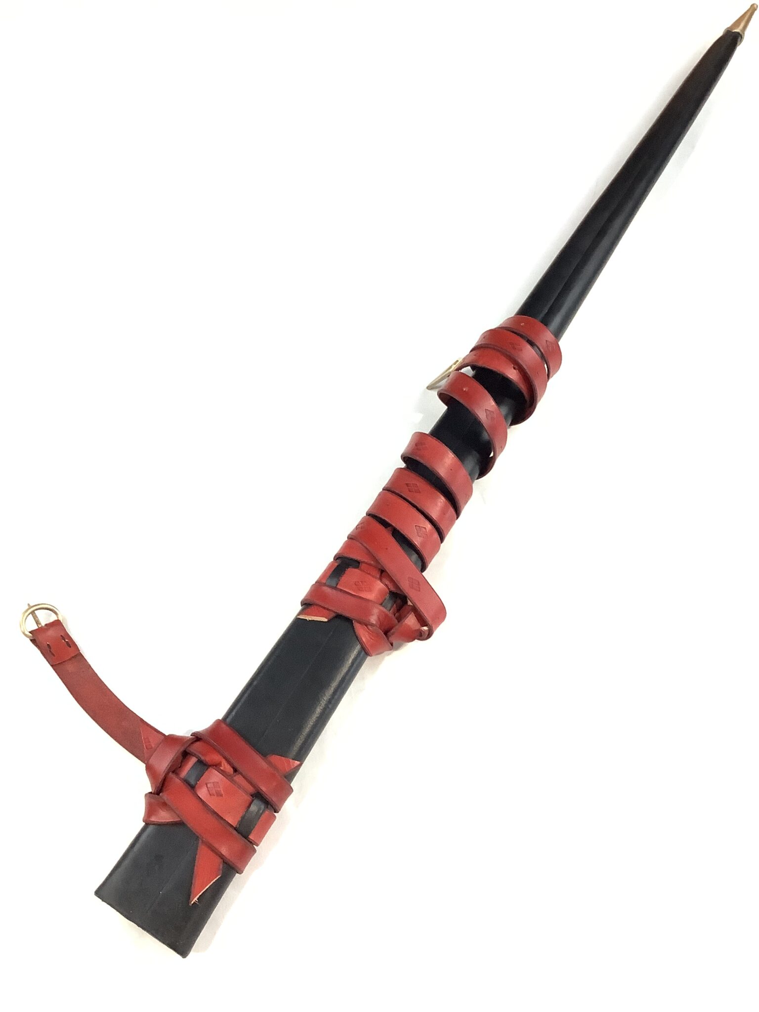 Läufer Longsword and Black Scabbard/Red Belt by Krieger Historical ...