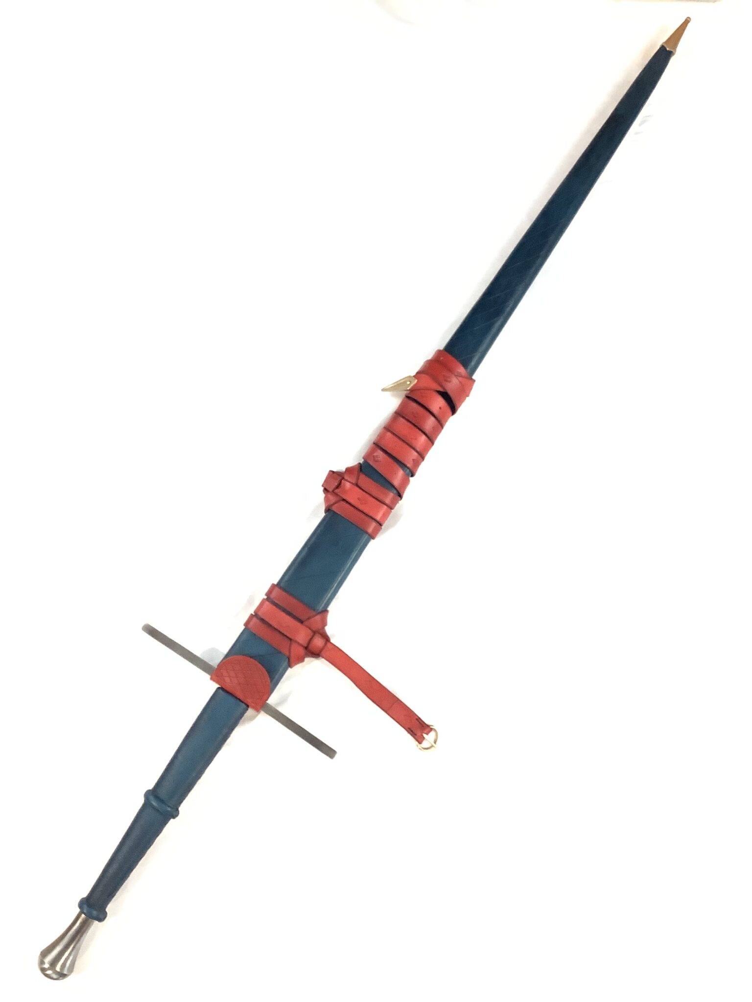 Läufer Longsword and Blue Scabbard/Red Belt by Krieger Historical ...