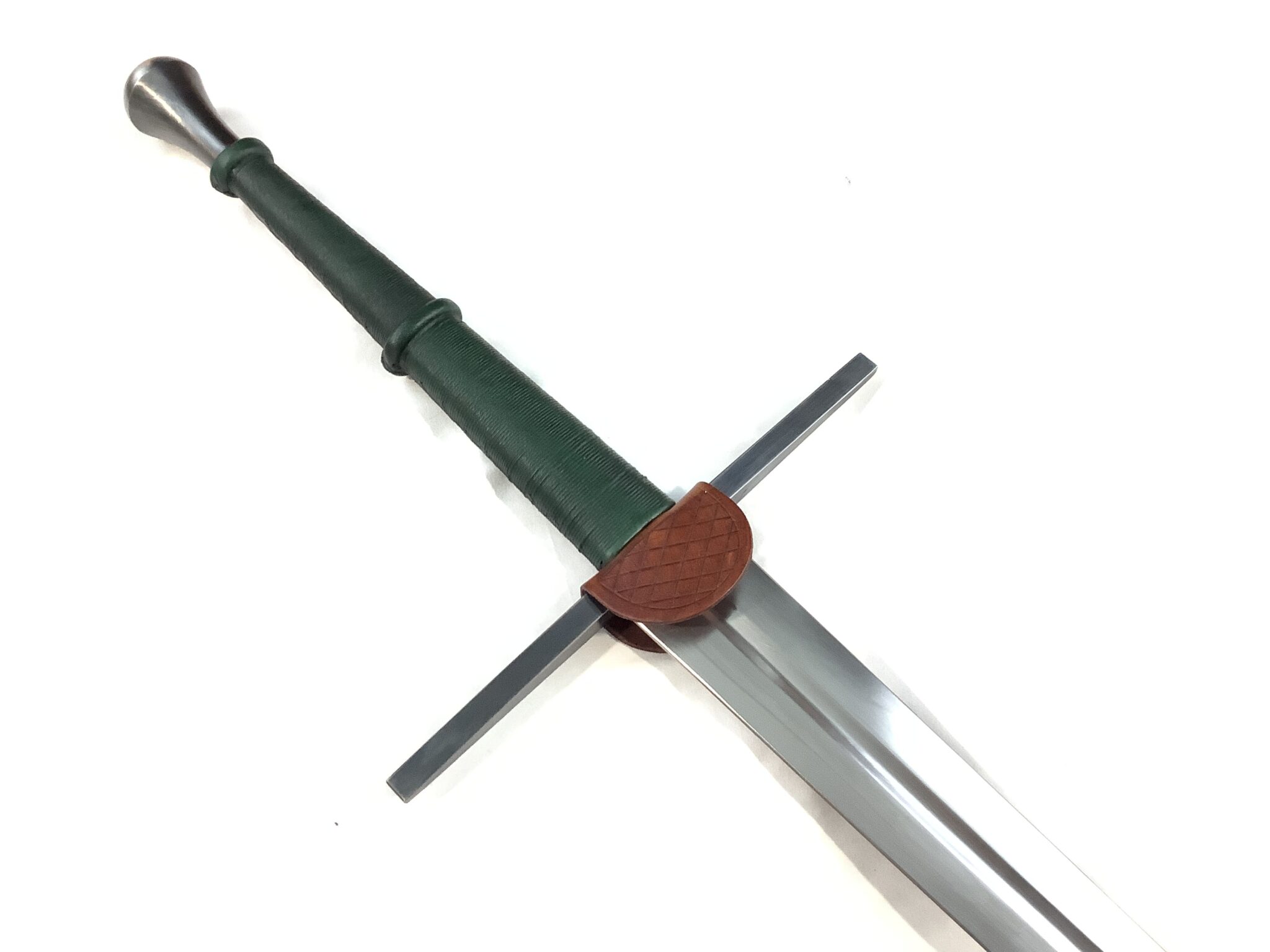 Läufer Longsword and Green Scabbard/Brown Belt by Krieger Historical ...