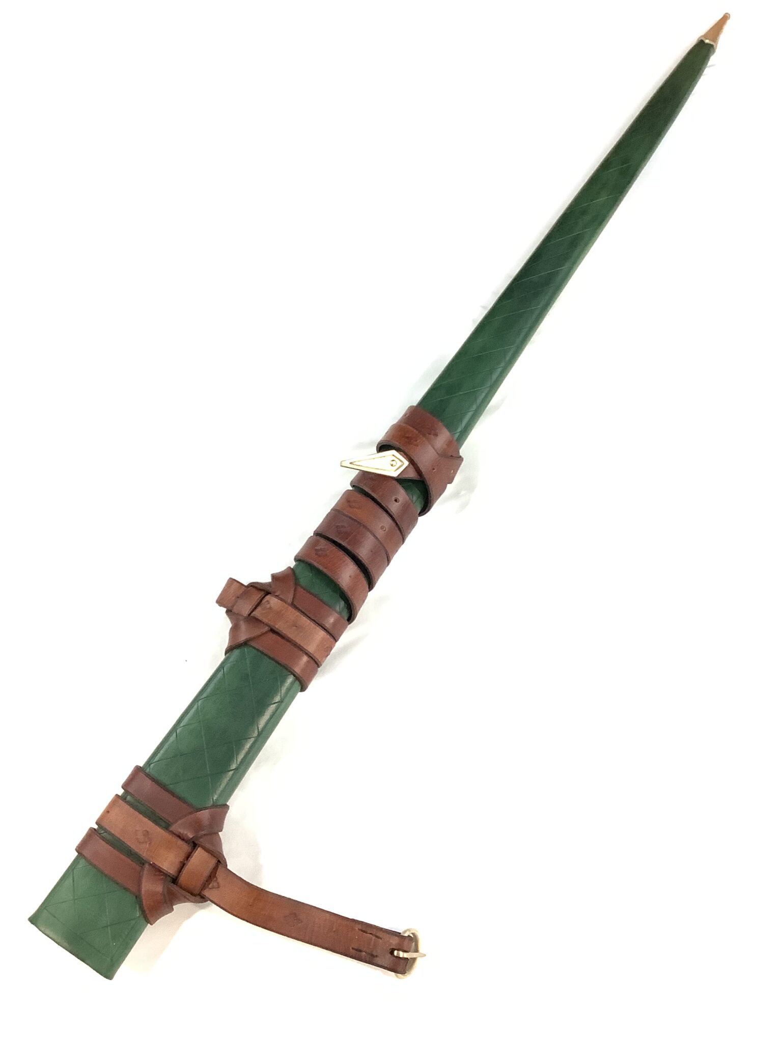 Läufer Longsword and Green Scabbard/Brown Belt by Krieger Historical ...