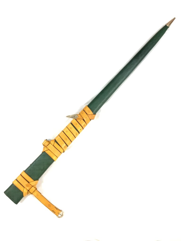 Läufer Longsword and Green Scabbard/Yellow Belt by Krieger Historical ...