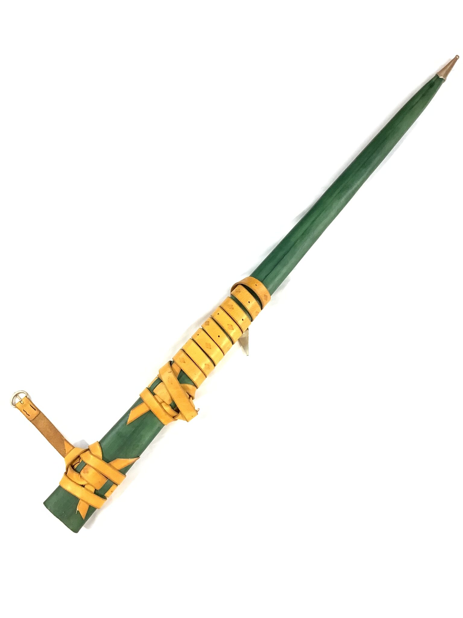 Läufer Longsword and Green Scabbard/Yellow Belt by Krieger Historical ...