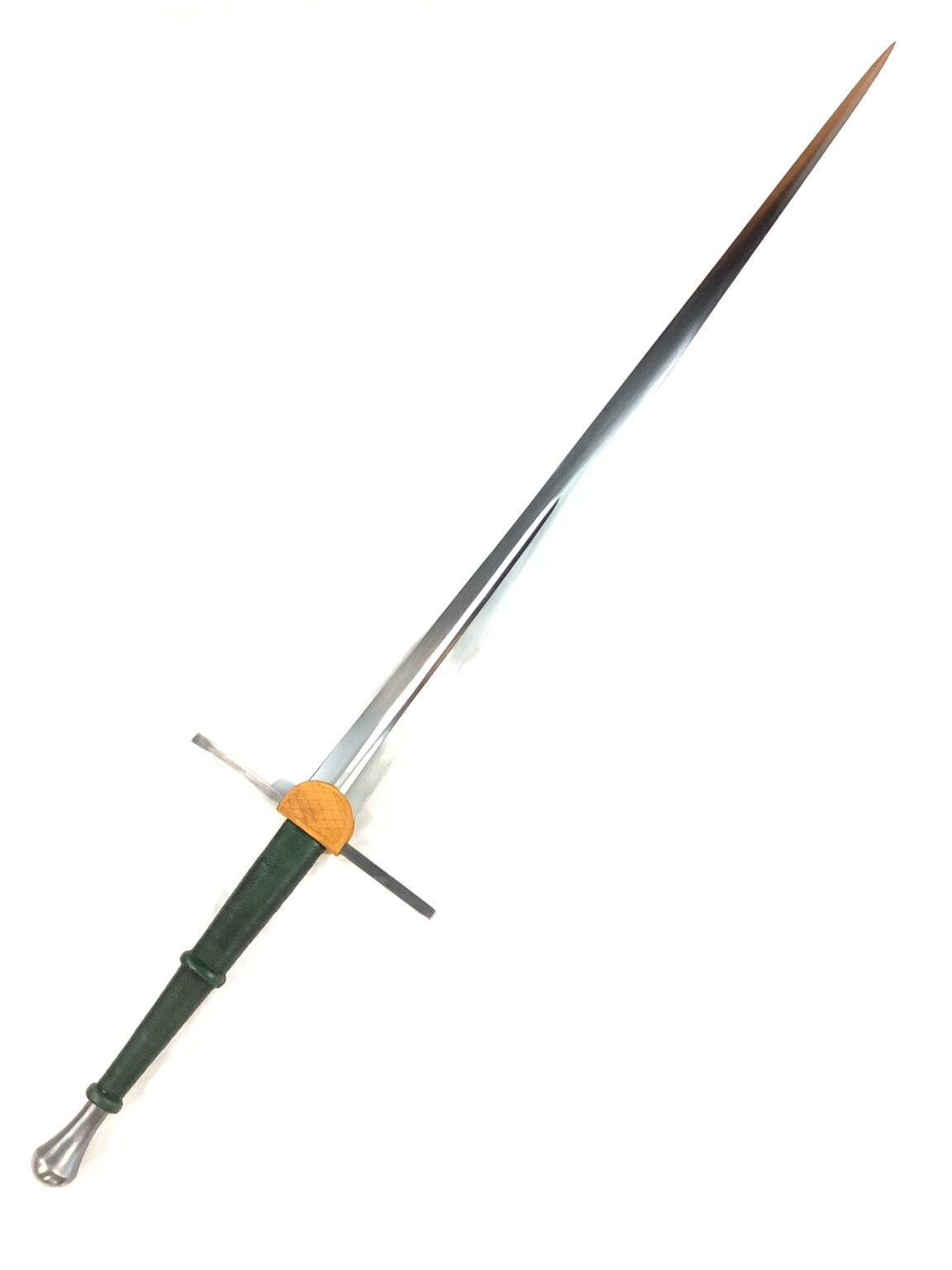 Läufer Longsword and Green Scabbard/Yellow Belt by Krieger Historical ...