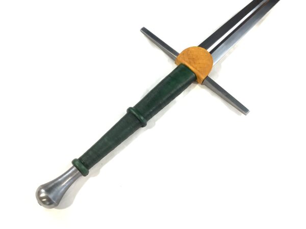 Läufer Longsword and Green Scabbard/Yellow Belt by Krieger Historical ...