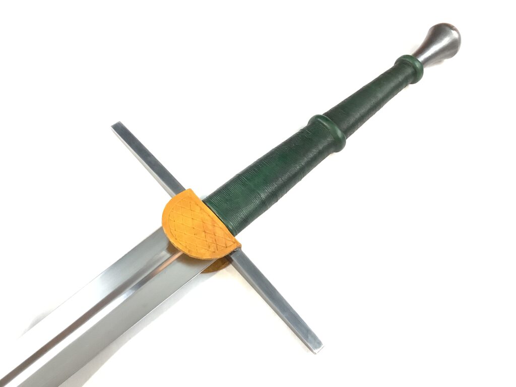 Läufer Longsword and Green Scabbard/Yellow Belt by Krieger Historical ...