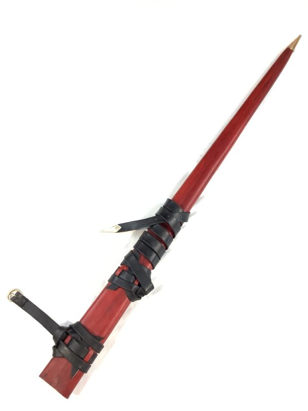 Läufer Longsword and Red Scabbard/Black Belt by Krieger Historical ...
