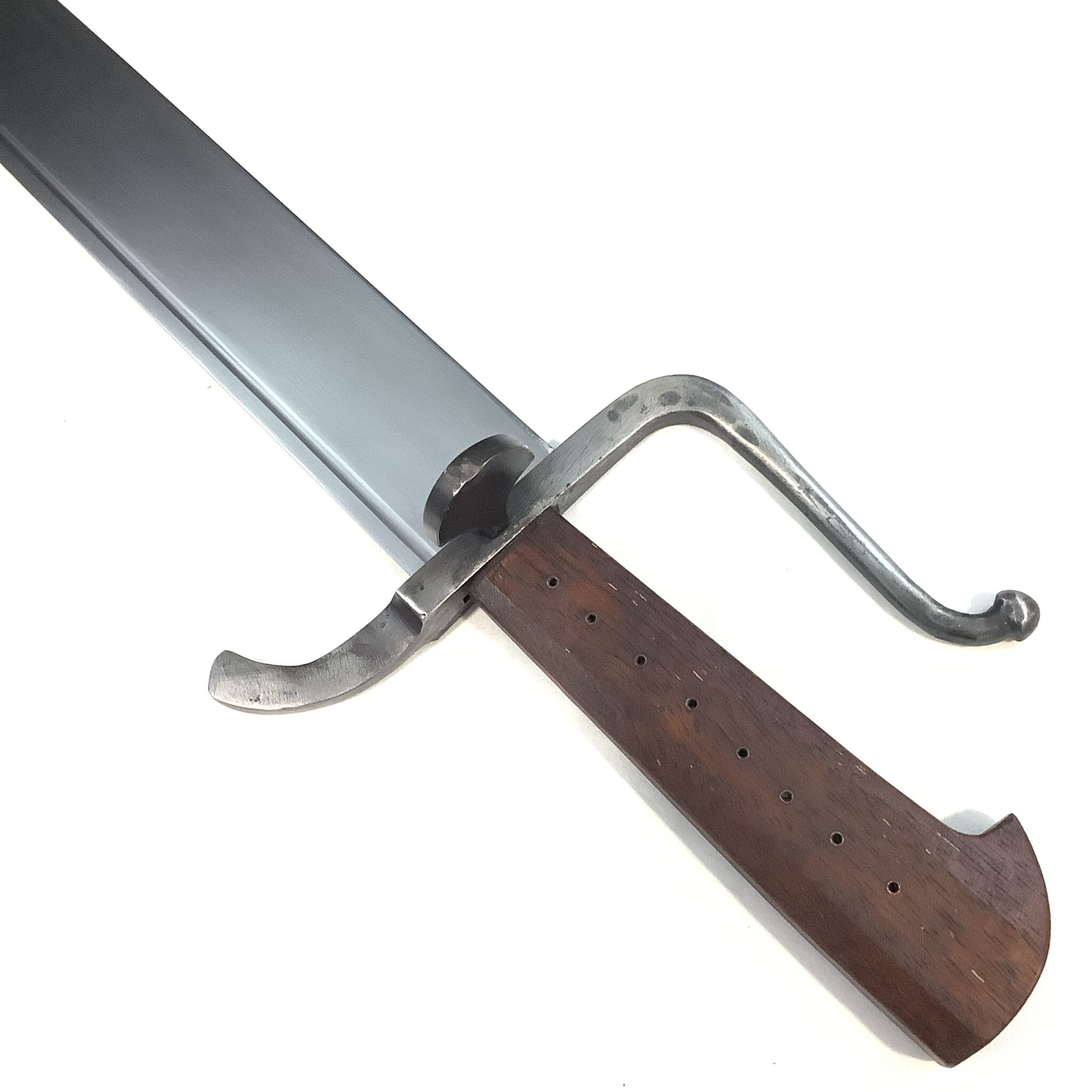 Rauber Messer w/Blue Scabbard and Black Belt - Sharp! - HEMA Supplies