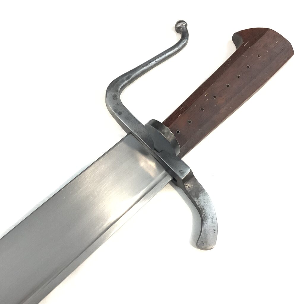 Rauber Messer w/Blue Scabbard and Black Belt - Sharp! - HEMA Supplies