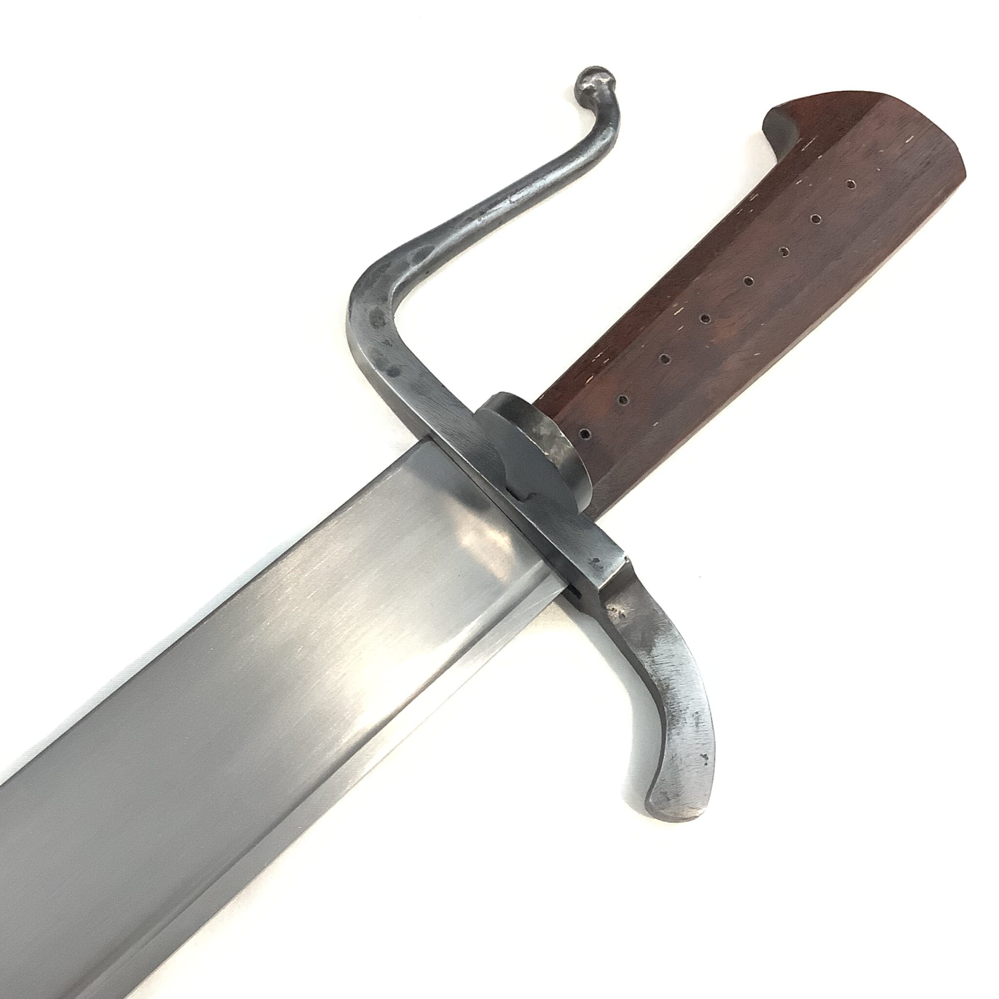 Rauber Messer w/Blue Scabbard and Black Belt - Sharp! - HEMA Supplies