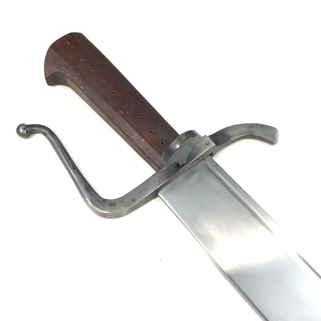 Rauber Messer w/Blue Scabbard and Black Belt - Sharp! - HEMA Supplies