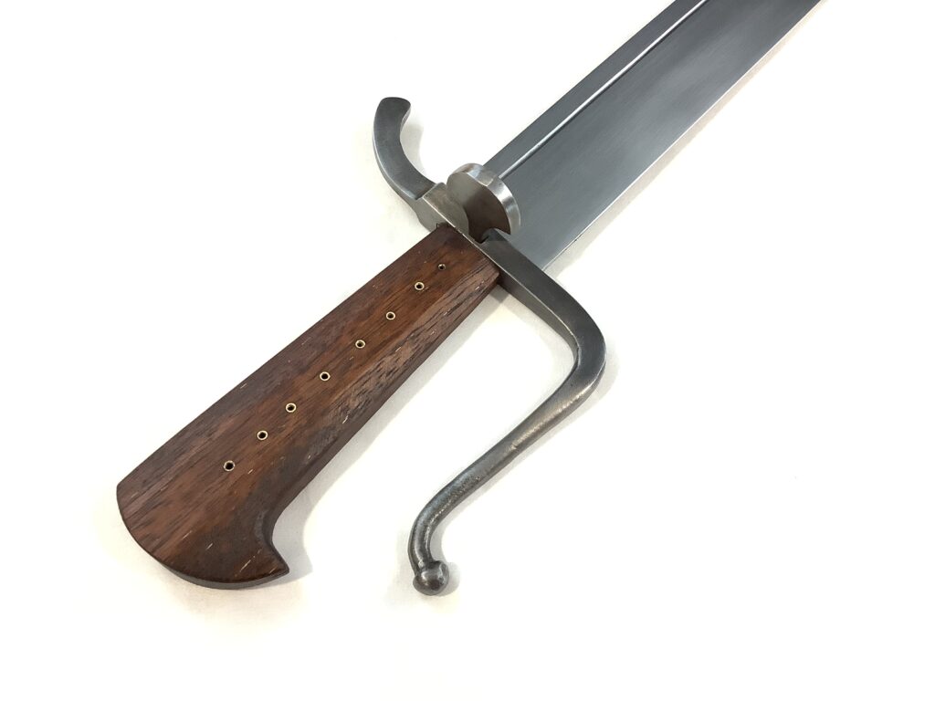 Rauber Messer w/Brown Scabbard and Black Belt - Sharp! - HEMA Supplies