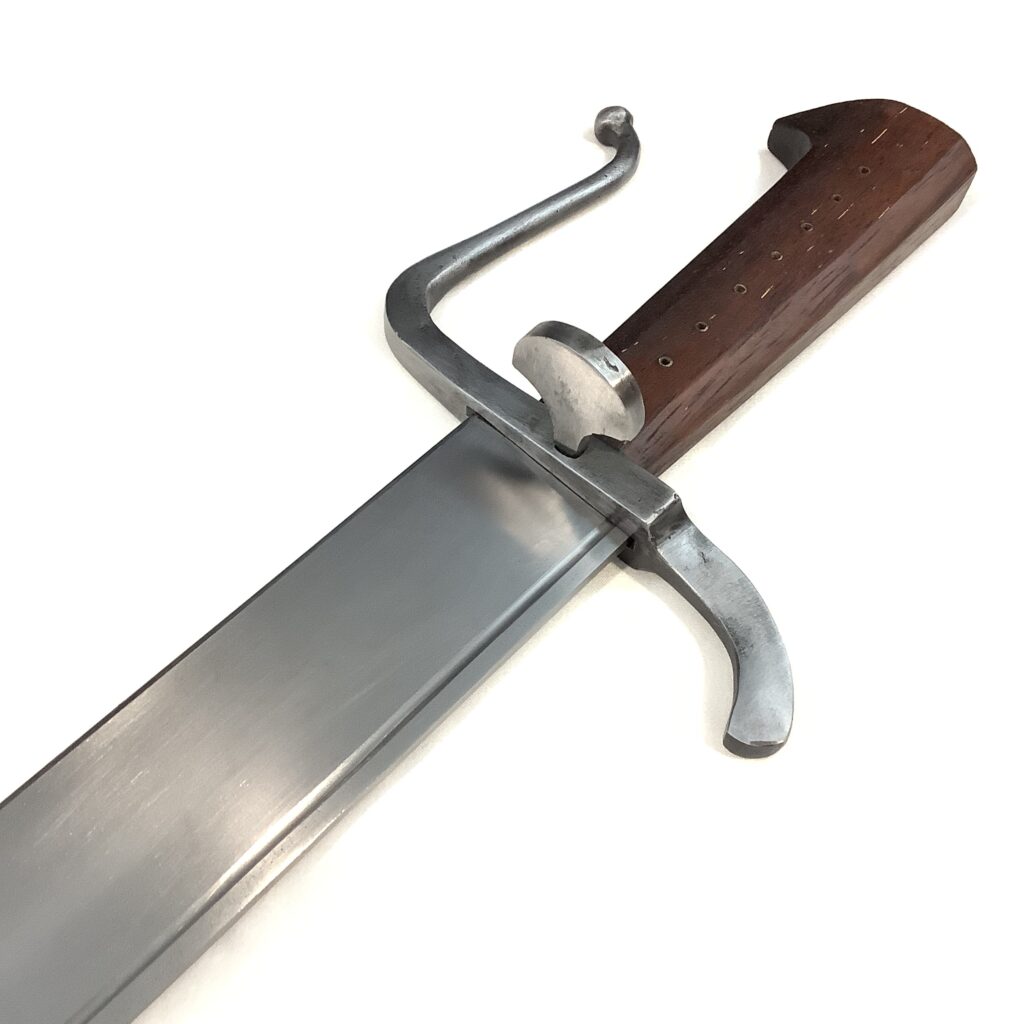 Rauber Messer w/Green Scabbard and Black Belt - Sharp! - HEMA Supplies