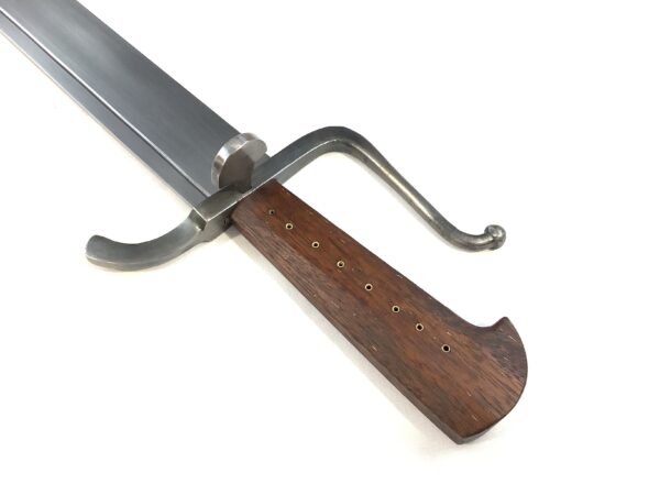 Rauber Messer w/Purple Scabbard and Yellow Belt - Sharp! - HEMA Supplies