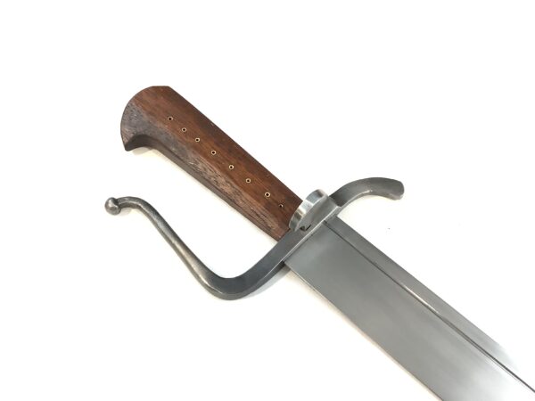 Rauber Messer w/Purple Scabbard and Yellow Belt - Sharp! - HEMA Supplies